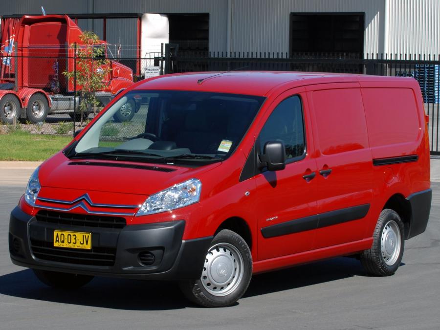 Citroen Dispatch Van LWB 2009 года выпуска для рынка Австралии и Океании. Фото 1. VERcity